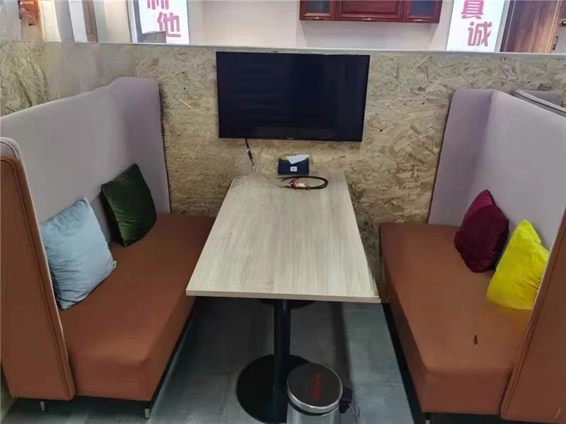 High back sofa, card seat, office lounge area, reception sofa, high pr ...