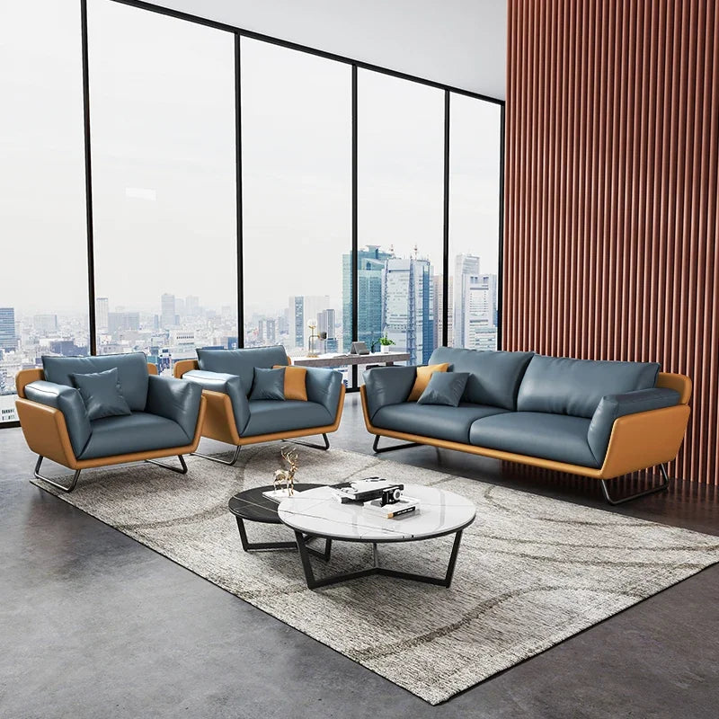 Minimalist Relaxing Living Room Sofas Set Luxury Modern Replica Design ...